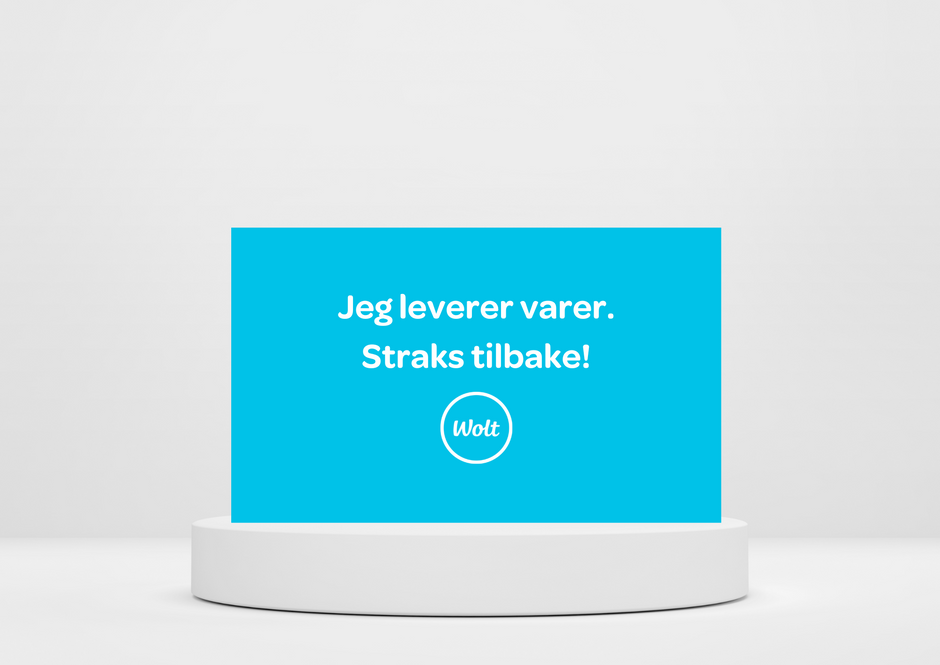 Wolt Partners Norway - Gear Store